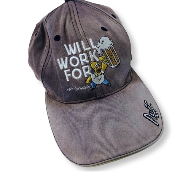 Bio Dome | Accessories | The Simpsons Homer Hat Will Work For Duff Beer ...